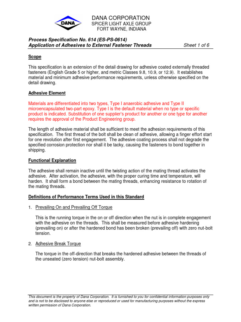 Es Ps 0614 Pdf Nut Hardware Screw