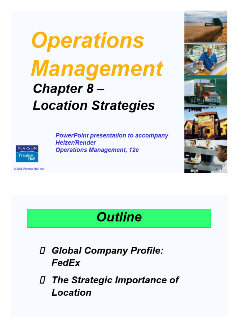 Location Strategies in Operations Management | PDF | Labour Economics ...
