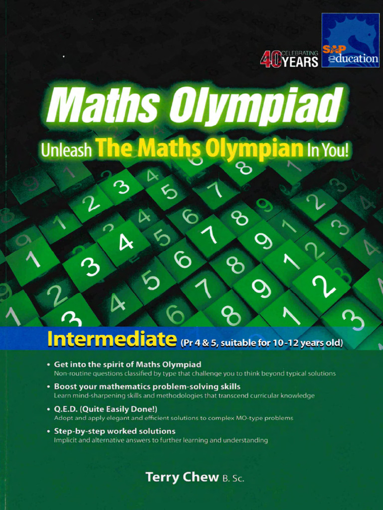 Math Olympiad-Intermediate (Primary 4 To 5 Grade) (Terry Chew) (Z ...