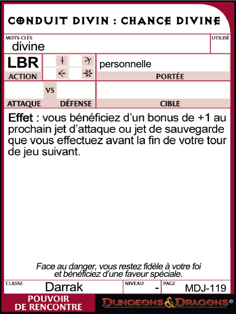 Darrak Pouvoirs | PDF