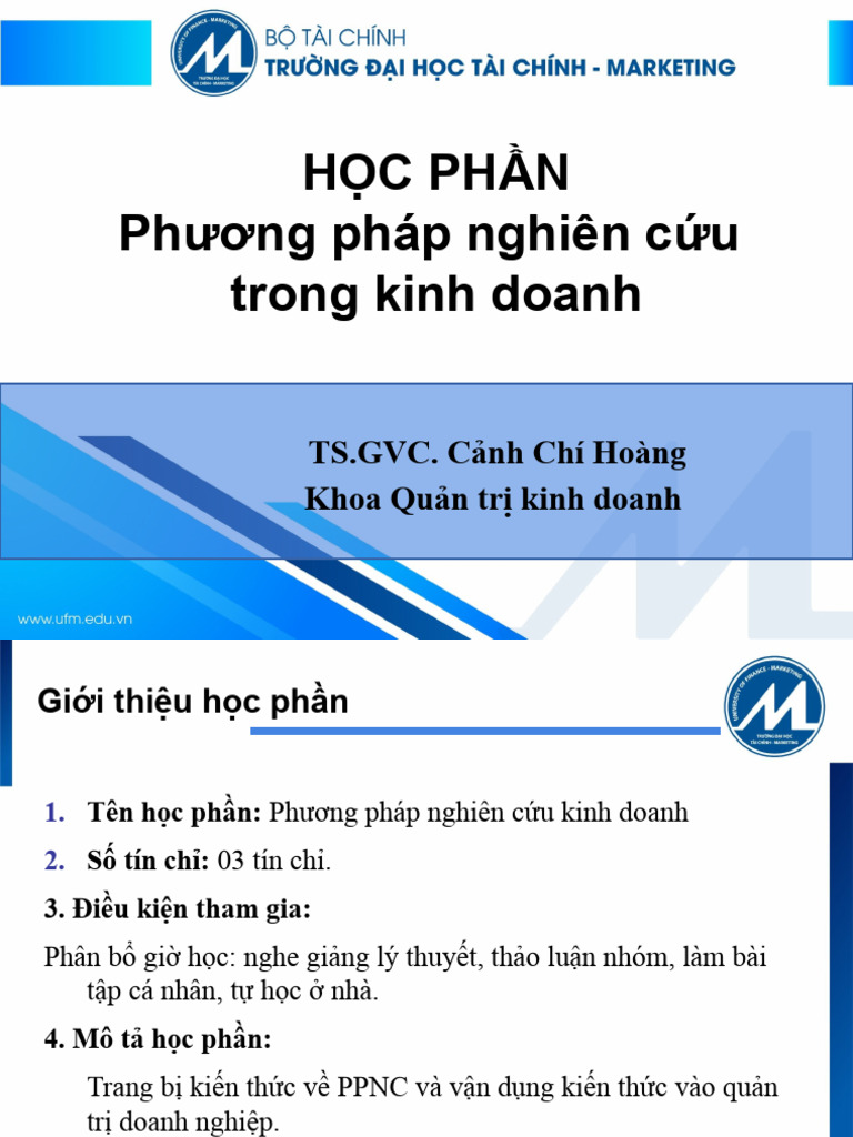 Chương 1 - T NG Quan PPNC | PDF