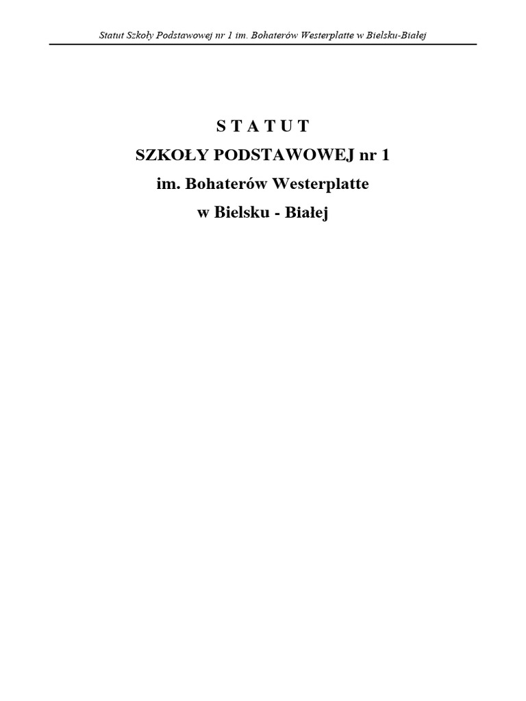 Statut Gotowy 2 - 46657 | PDF