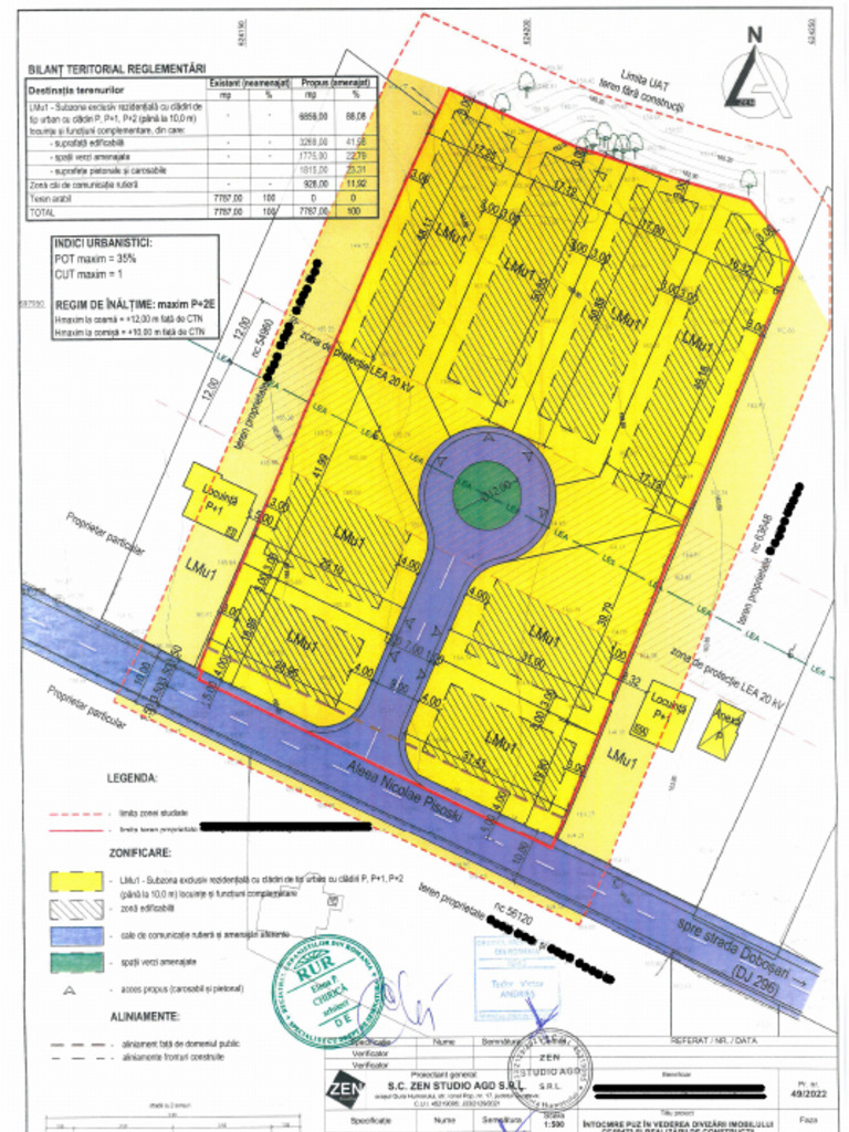 A02 - Reglementari Urbanistice Pisoski10 | PDF