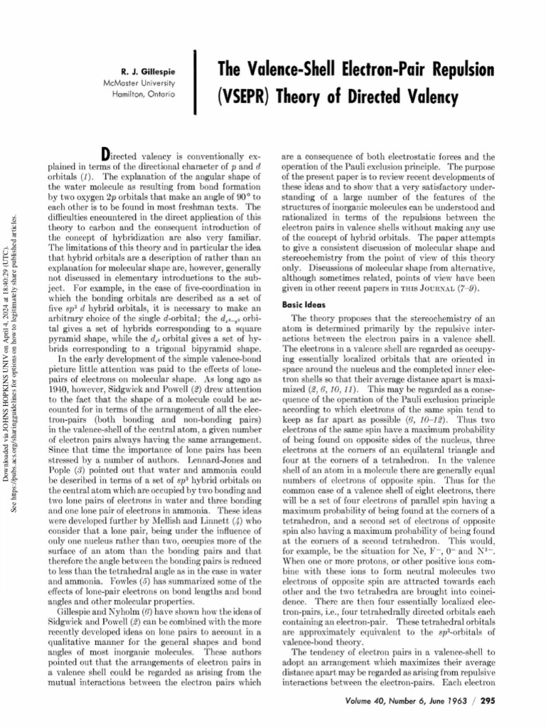 gillespie-1963-the-valence-shell-electron-pair-repulsion-(vsepr)-theory ...