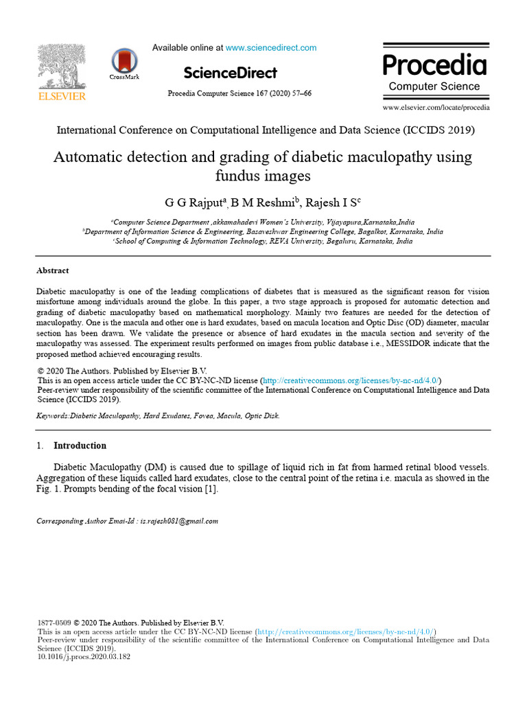 Automatic Detection And Grading Of Diabetic Maculopathy Using Fundus