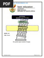 Grade 12 Mapwork Task 2024 | PDF | Topography | Geographic Information ...