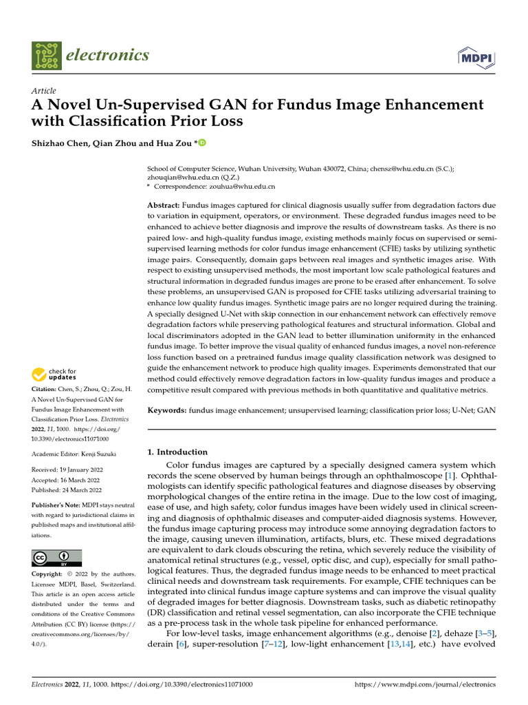 NOVEL-UNSUPERVISED Gan | PDF | Retina | Deep Learning NOVEL-UNSUPERVISED Gan | PDF | Retina | Deep Learning