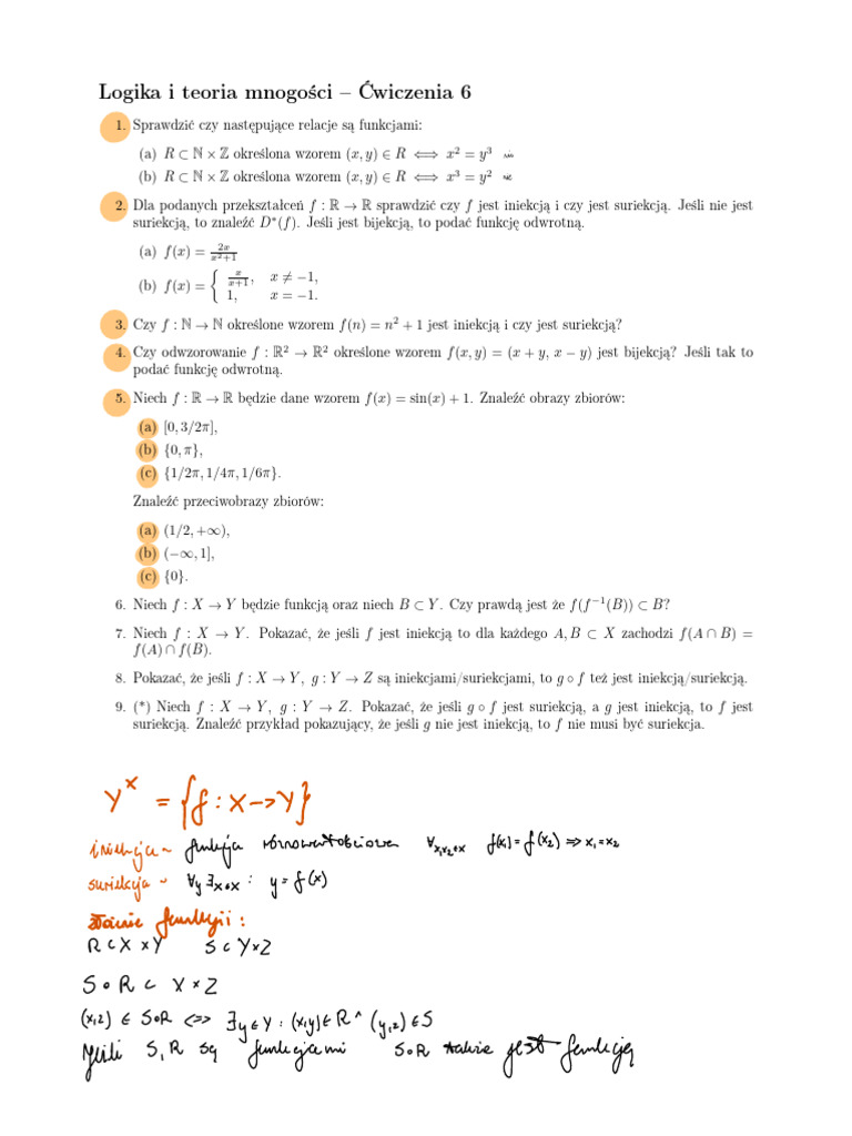 Logic and Set Theory Ex 66 | PDF