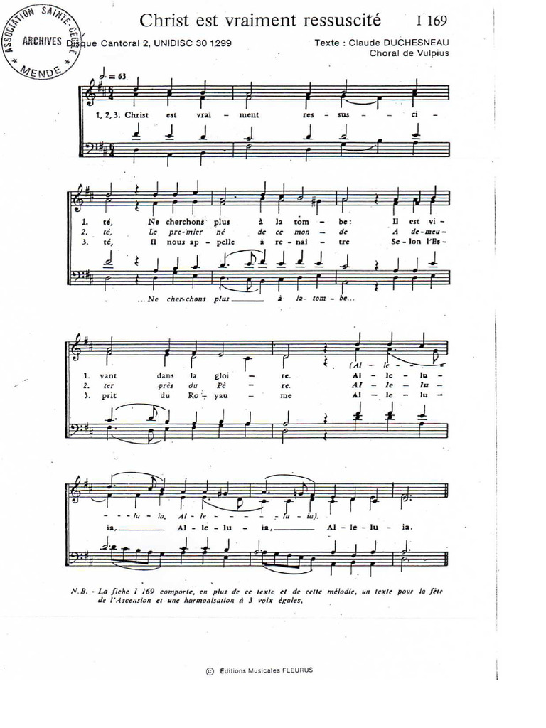 Christ est ressuscité | PDF