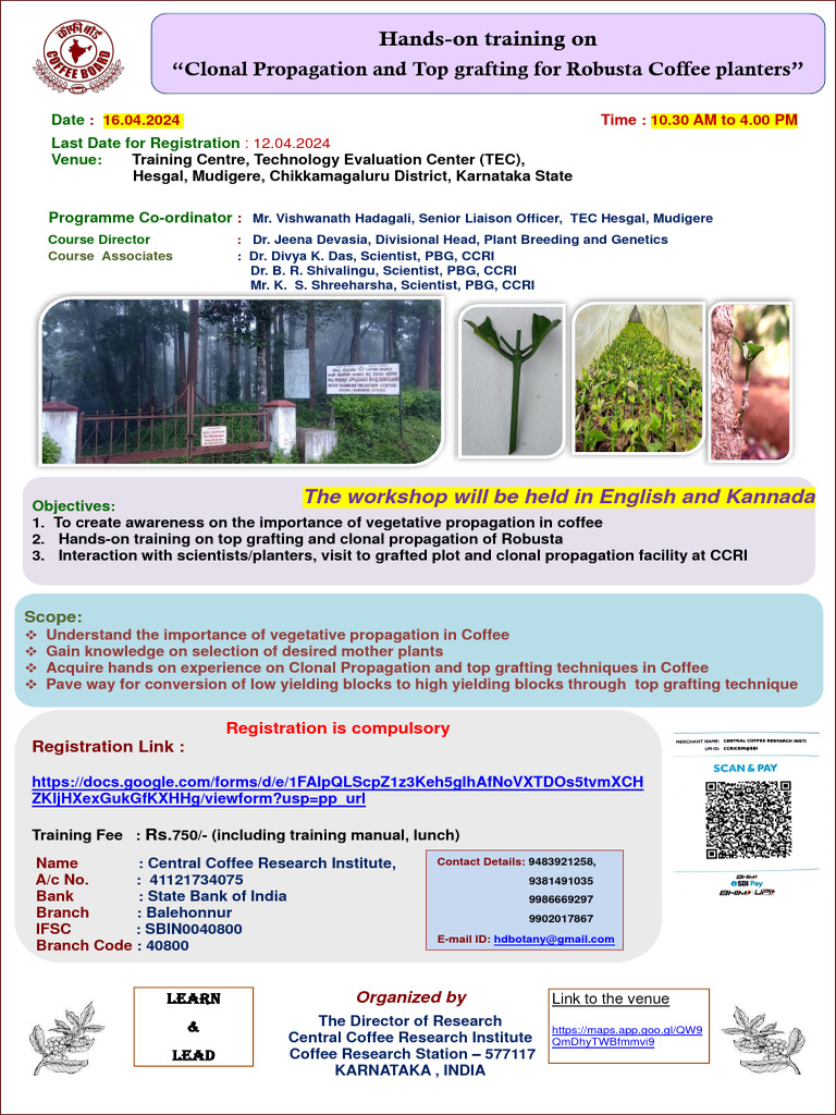 Clonal Propagation Training in Hesgal | PDF | Botany | Plants