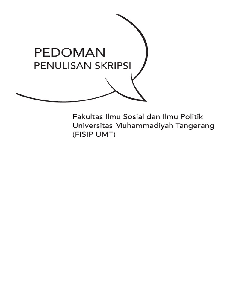 Pedoman Penulisan Skripsi REV 2023 | PDF | Seni