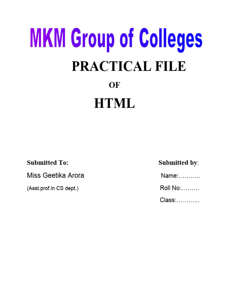 HTML | PDF | Markup Language | World Wide Web