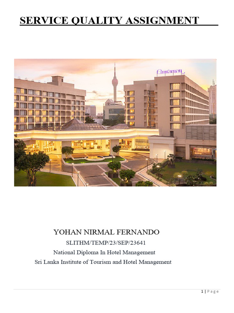 service quality final | PDF | Business | Business Economics