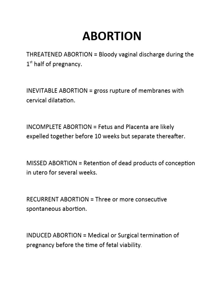 Abortion | PDF