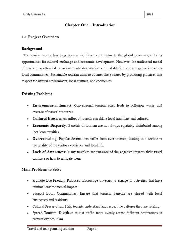 Internet Programming-II Mini Project Document 4.11111 | PDF | Web Development | Tourism
