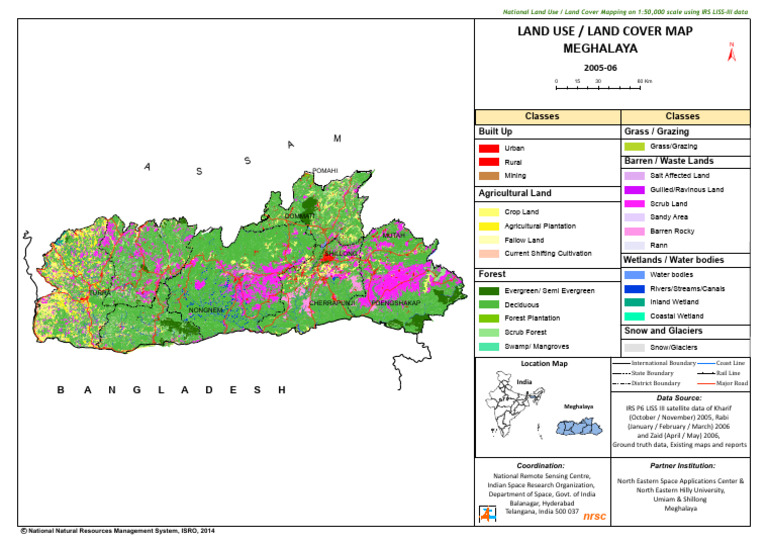 ML Map 2005-06 | PDF | Earth Sciences | Natural Environment