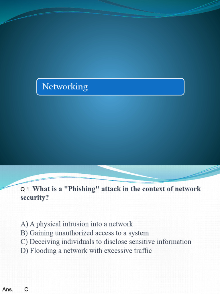 Networking | PDF | Firewall (Computing) | Computer Network