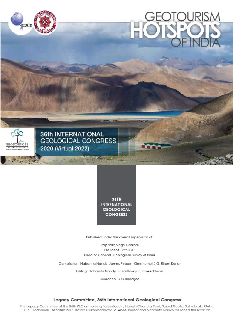 36 IGC Coffee Table Book Compressed (1) | PDF | Geology | Earth Sciences