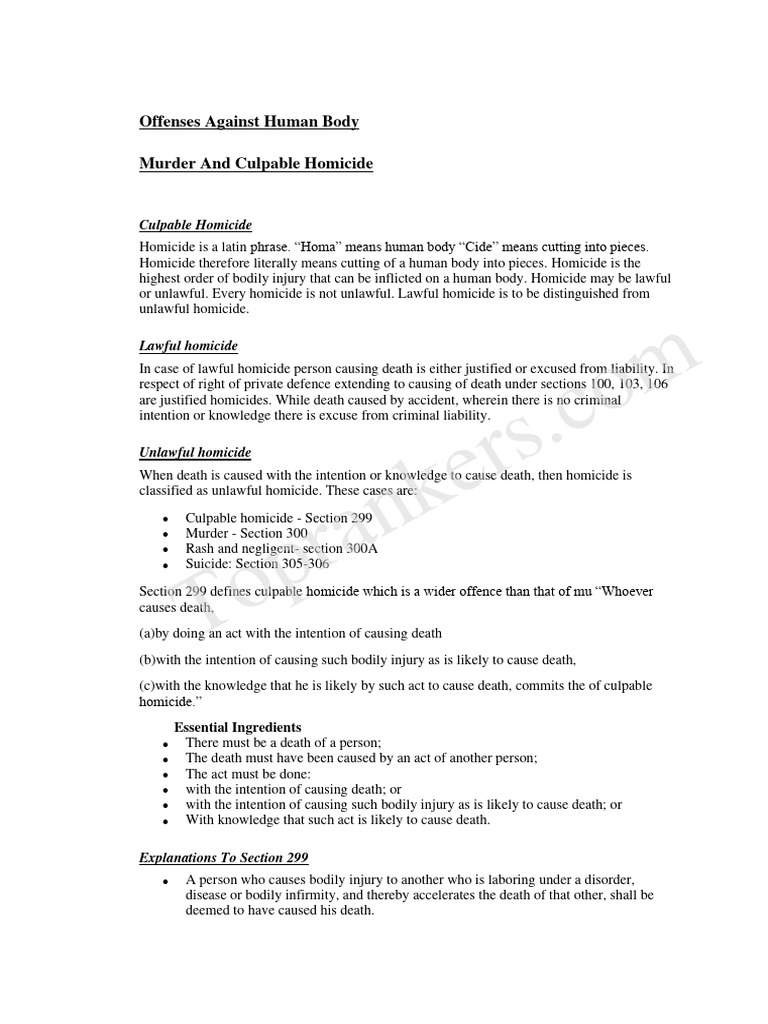 02778c40abe6e-Revision Sheets - Ipc Part 25393851 | PDF | Robbery | Murder