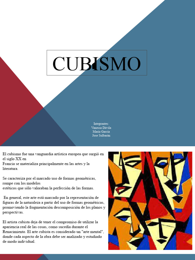 Cubism o | PDF | Cubismo | Estilo