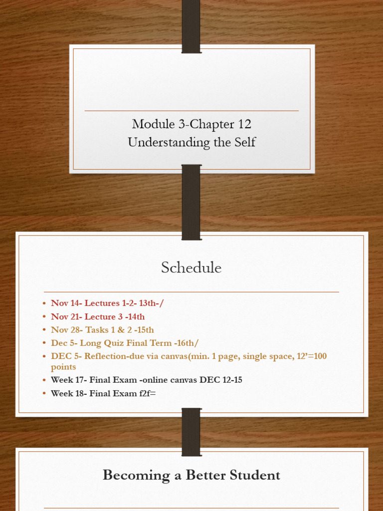 Lecture 1-3 FINAL TERM UNDS111 | PDF | Self Efficacy | Stress (Biology)