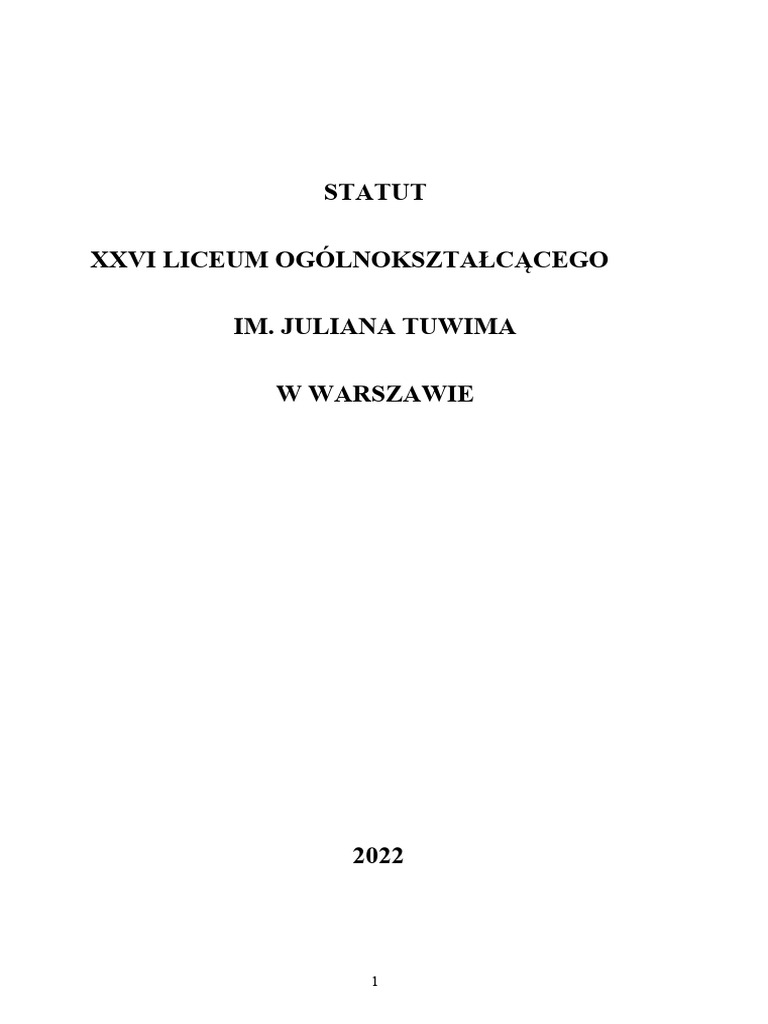 Statut 03 2022 | PDF