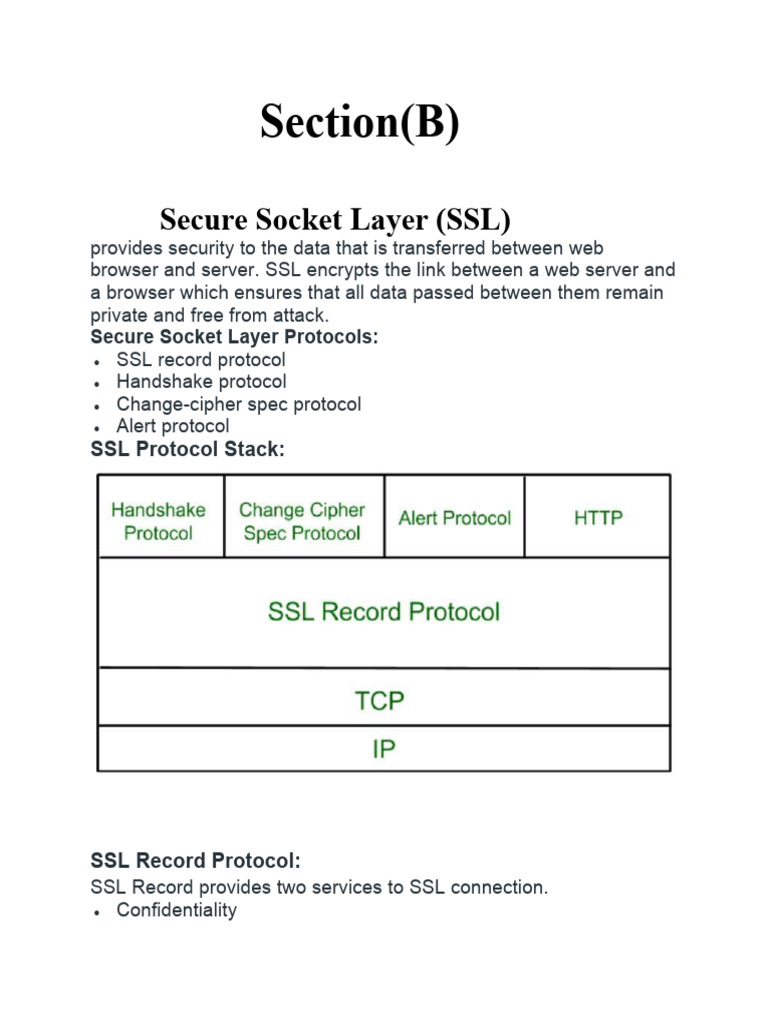 SSL Protocols and FTP Overview | PDF | File Transfer Protocol ...