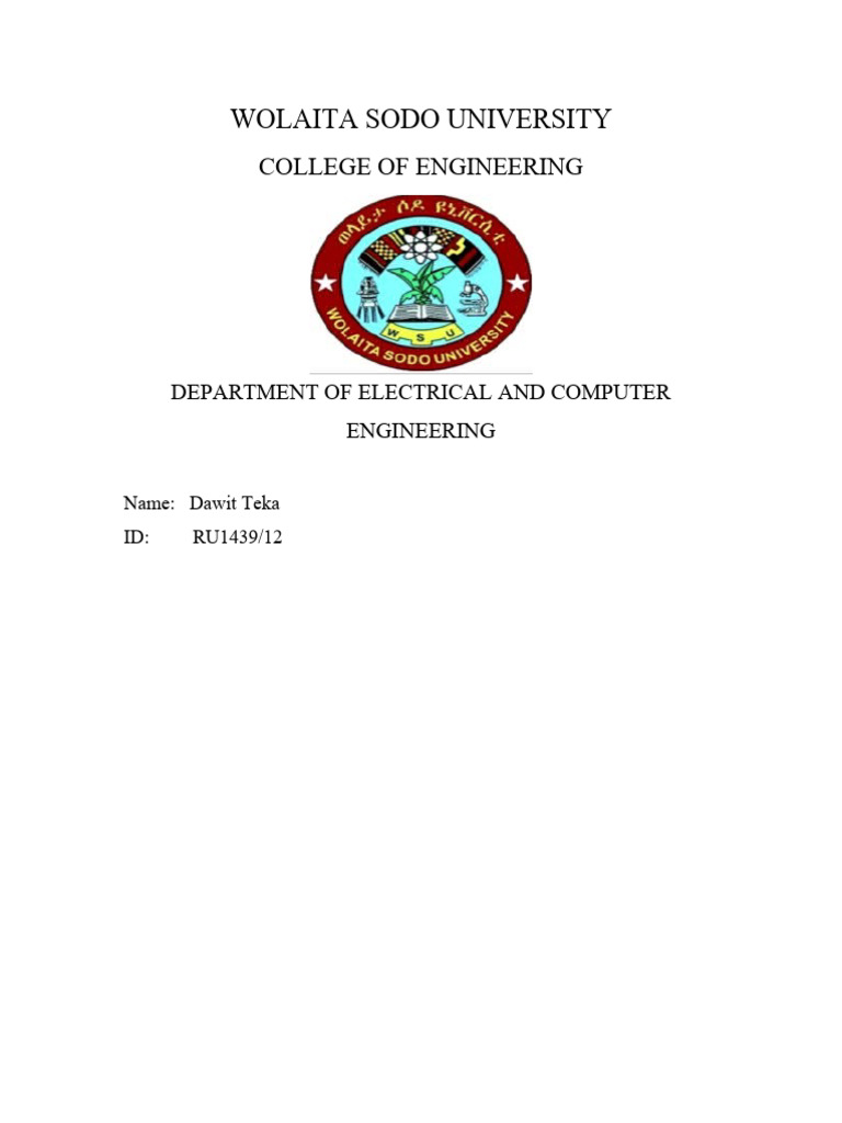 Dawit Teka | PDF | Human Factors And Ergonomics | Quality Assurance