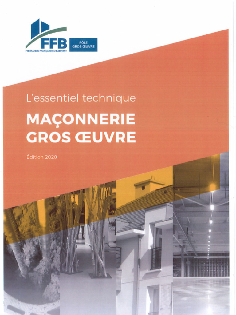 FFB Essentiel Technique Maconnerie Gros Oeuvre | PDF