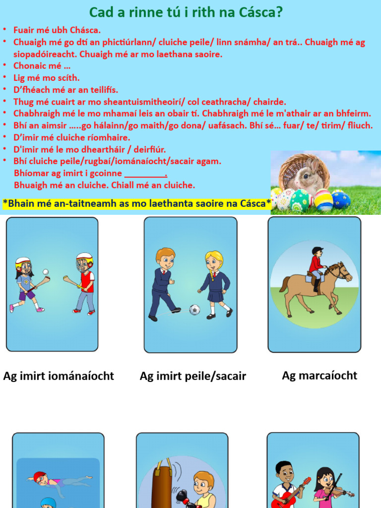 Caitheamh Aimsire (Dé Luain) | PDF