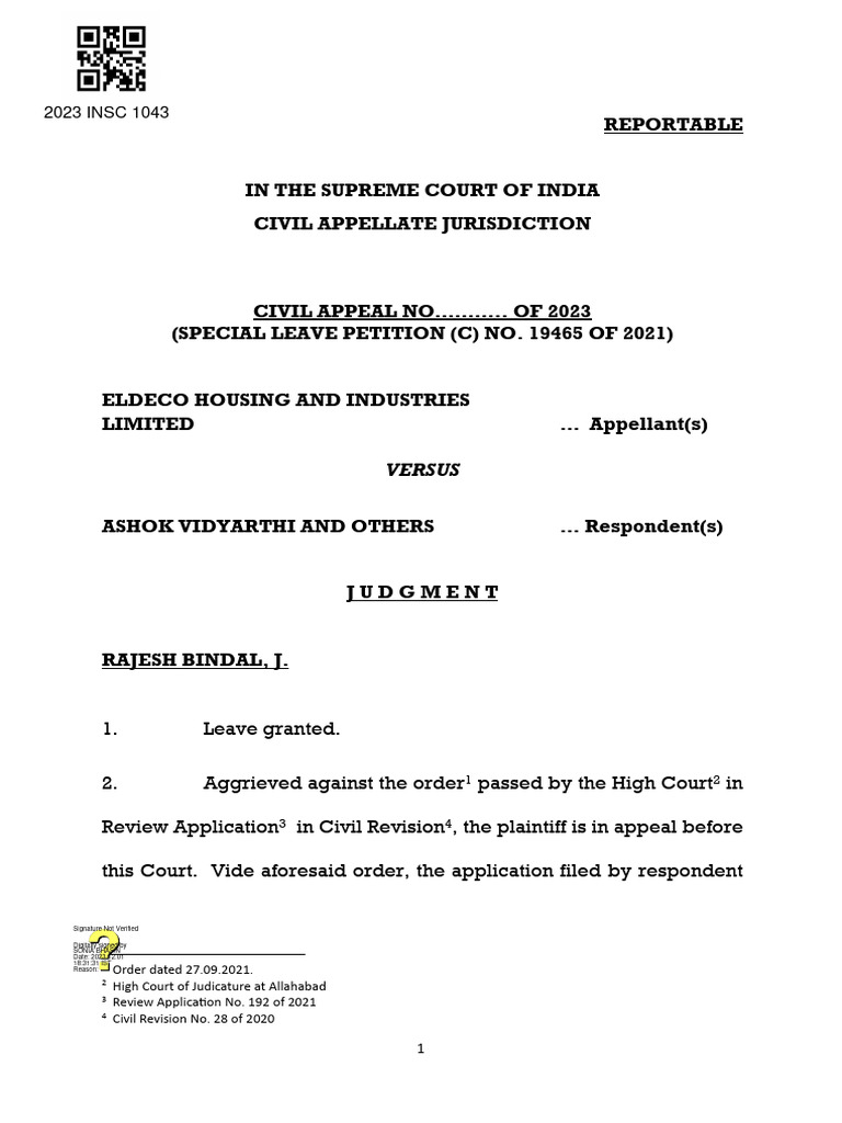 2021 9 1504 48785 Judgement 30-Nov-2023 | Download Free PDF | Lawsuit ...