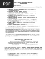 Extrajudicial Settlement of Estate With Partition Agreement and Waiver ...