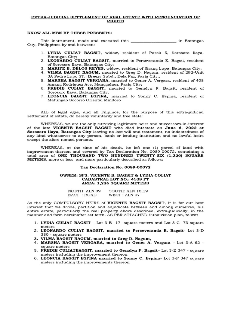 EJS WAIVER DONATION Bagsit | PDF | Law And Economics | Environmental Law