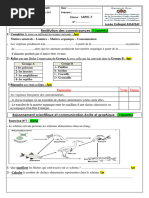 Contrôle SVT 2AC Semestre 2 avec Corrigé | PDF | Système reproducteur ...