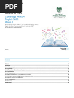 Cambridge Early Years Curriculum Overview | PDF | Curriculum | Learning