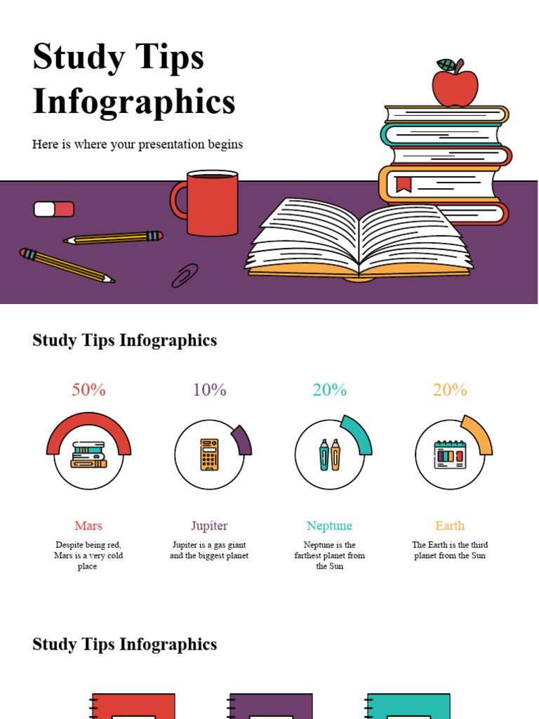 Study Tips Infographics | PDF | Planets | Solar System
