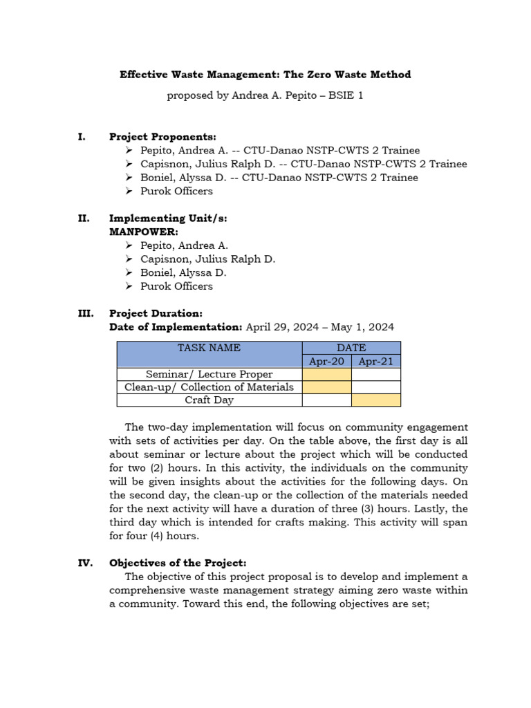 Zero Waste Approach | PDF | Waste Management | Waste