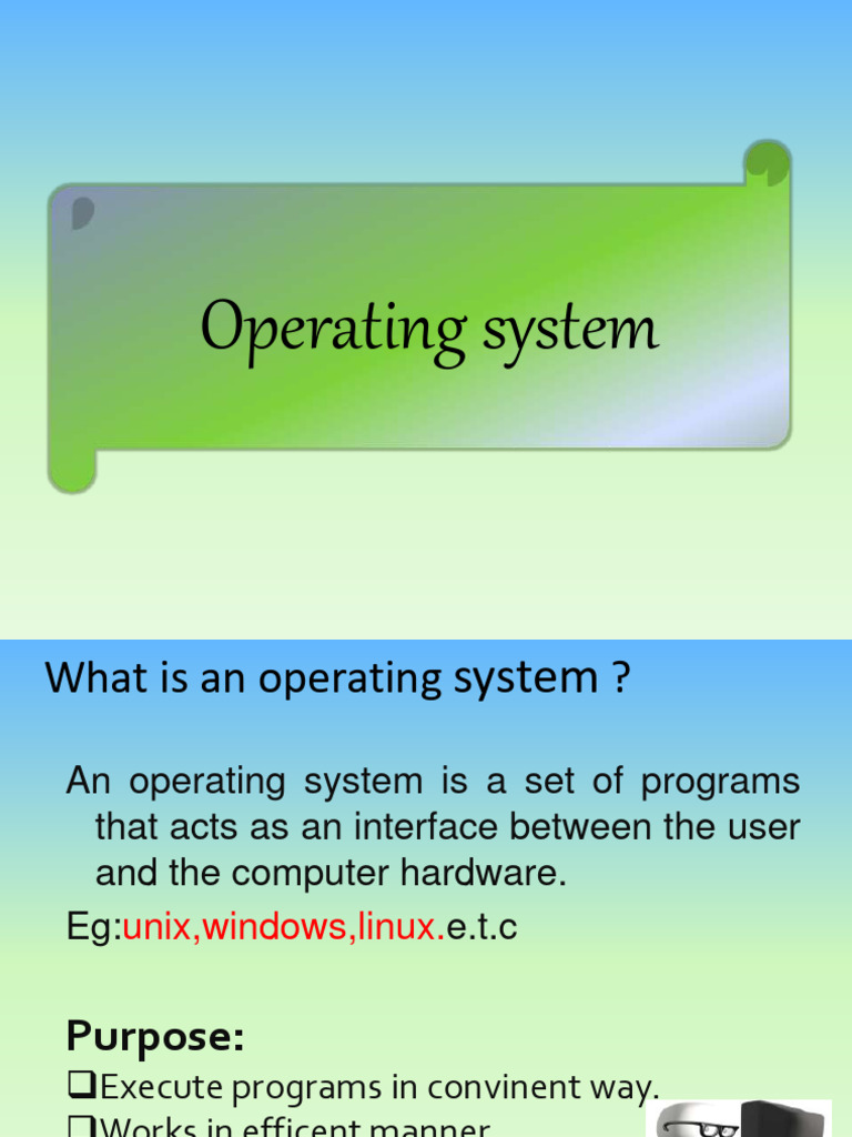 Intro to Operating Systems | PDF | Computers