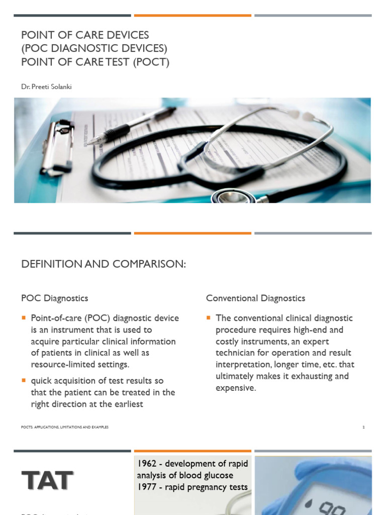 Point of Care Devices | PDF | Monitoring (Medicine) | Hypertension
