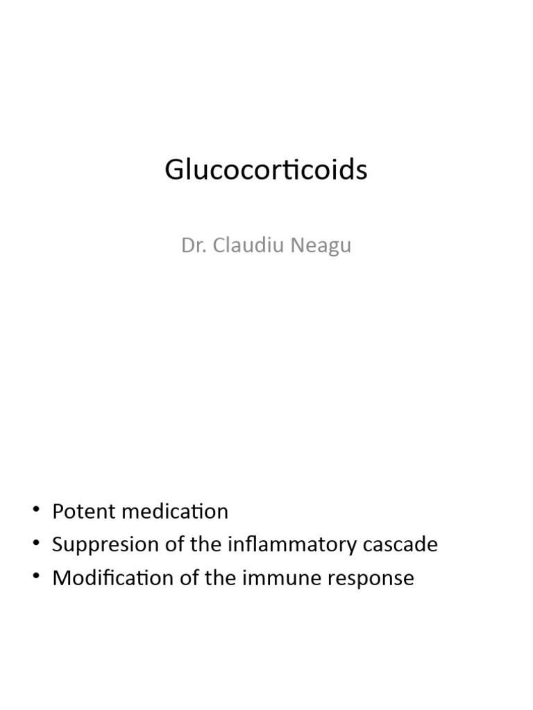Gluco Corticoids | PDF | Glucocorticoid | Inflammation