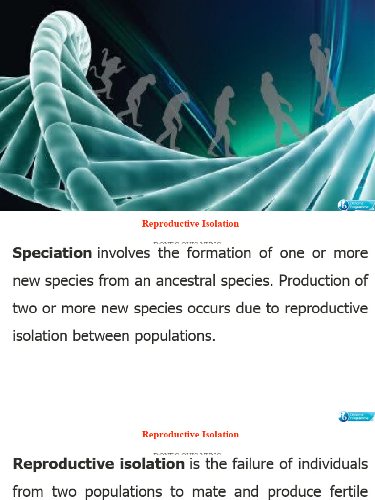 Speciation Pdf Species Natural Selection
