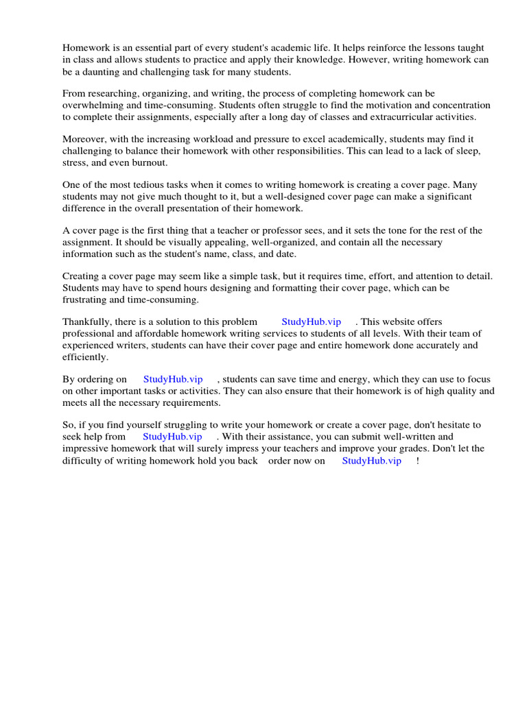 Homework Folder Cover Page | PDF | Homework | Http Cookie