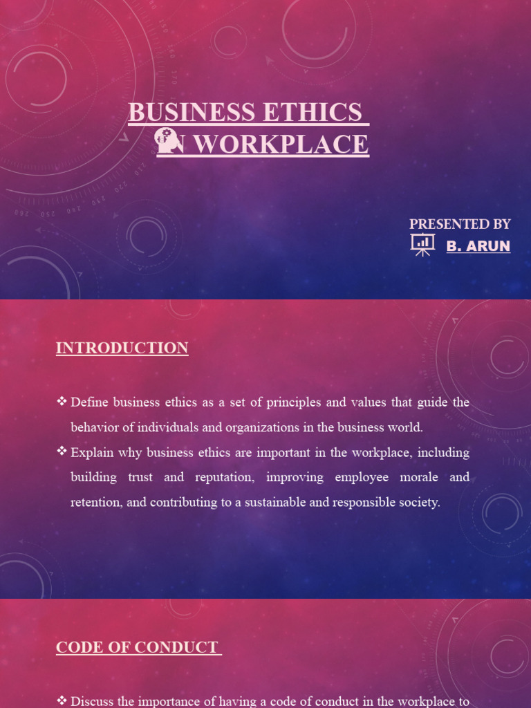 Arun Business Ethics | PDF | Corporate Social Responsibility | Business ... Arun Business Ethics | PDF | Corporate Social Responsibility | Business ...