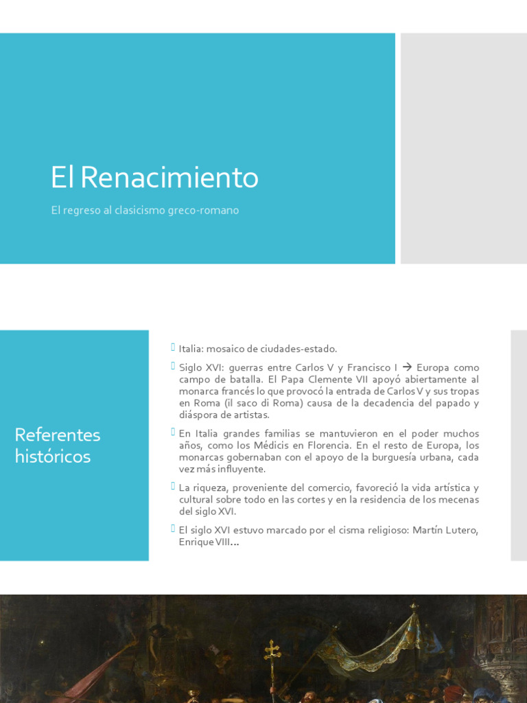 El Renacimiento | PDF | Miguel Ángel | Renacimiento