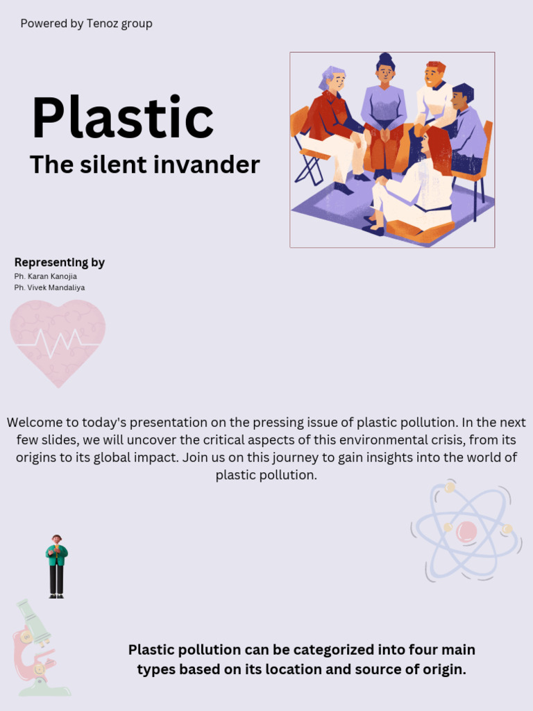 Plastic Pollution Presentation | PDF | Pollution | Plastic