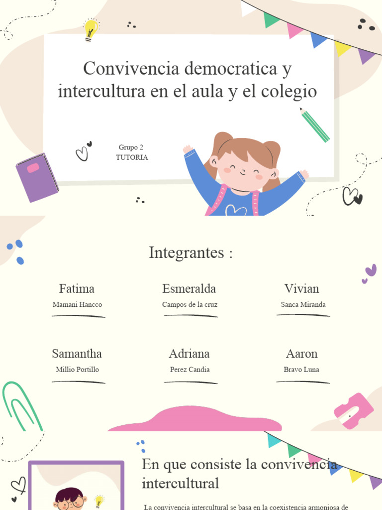 Convivencia Democrática e Intercultural | PDF | Democracia | Ideologías políticas