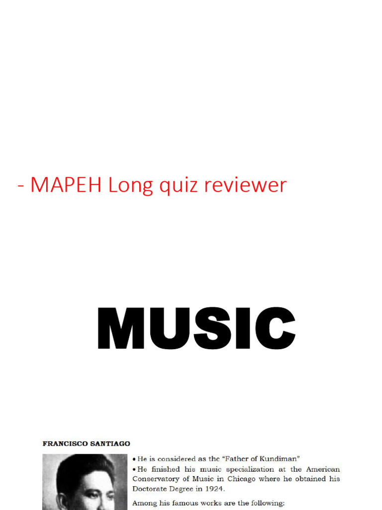 3rdq Reviewer MAPEH | PDF