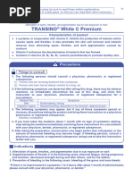 Sun-Dianox Tablet: Uses and Dosage | PDF | Dose (Biochemistry) | Chemistry