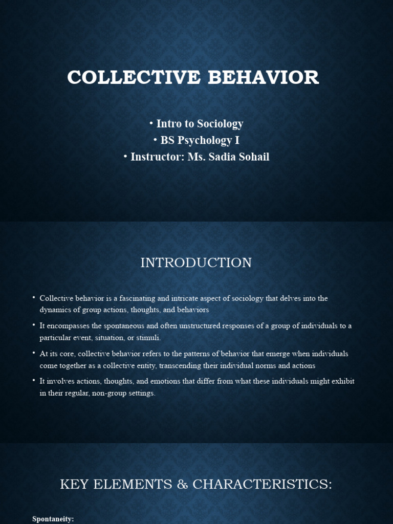 Collective Behavior | PDF | Social Movements | Emotions