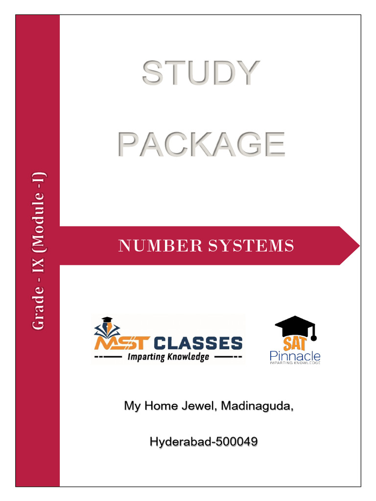 Number Systems | Download Free PDF | Numbers | Rational Number